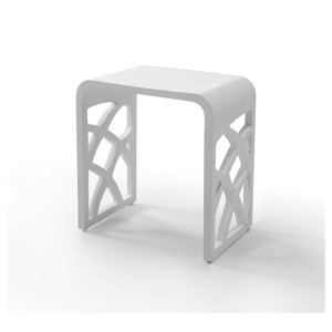 DAX Solid Surface Shower Stool & Reviews | Wayfair